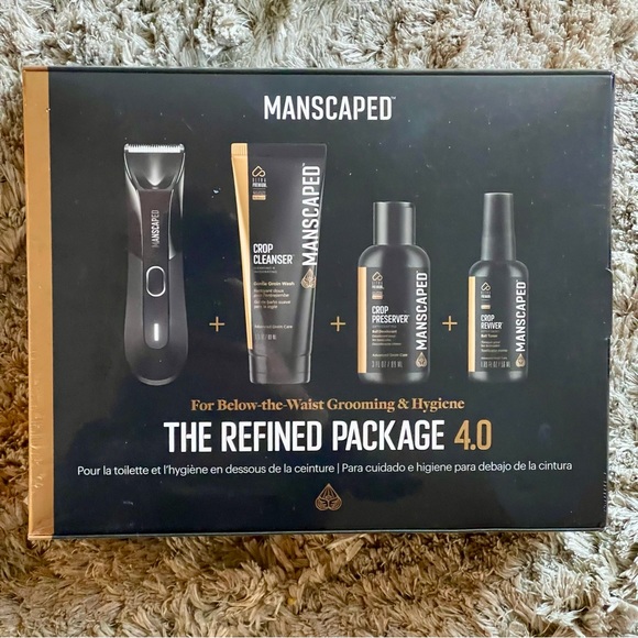 Bath | Manscaped The Refined Package 4 Shaving Set New Unopened | Poshmark